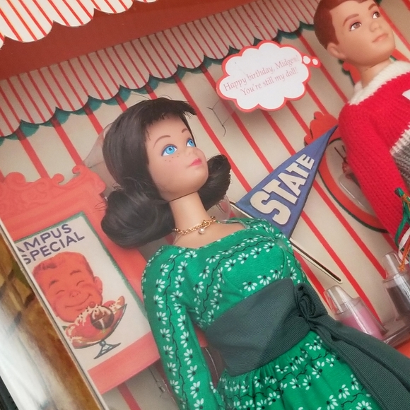 Barbie | Other | Rare Collectors Item Barbie Midge And Allan Campus ...
